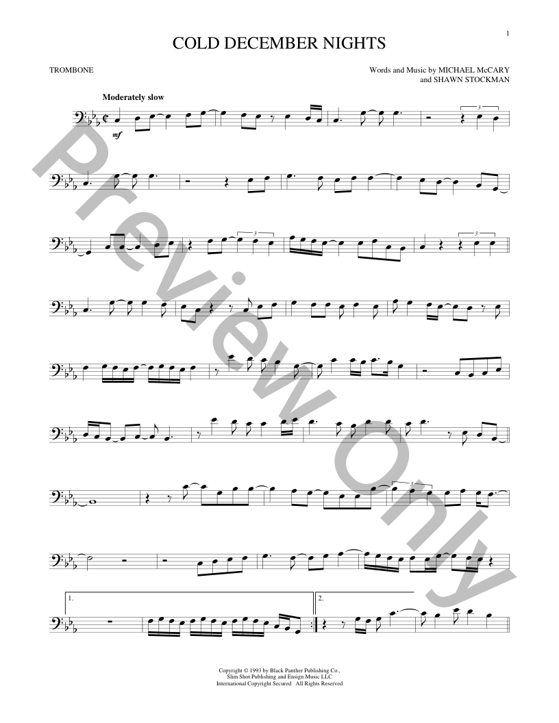 Cold December Nights | J.W. Pepper