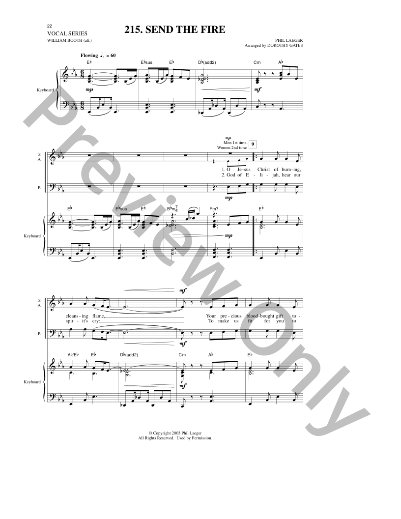 Send the Fire | J.W. Pepper