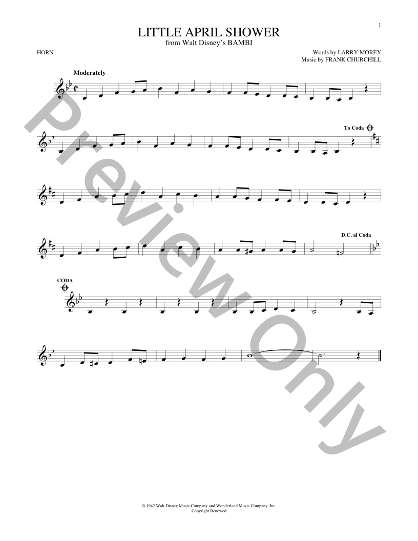 Little April Shower | J.W. Pepper