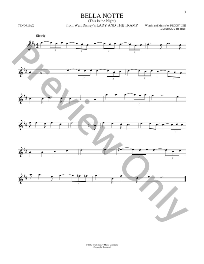 Bella Notte | J.W. Pepper