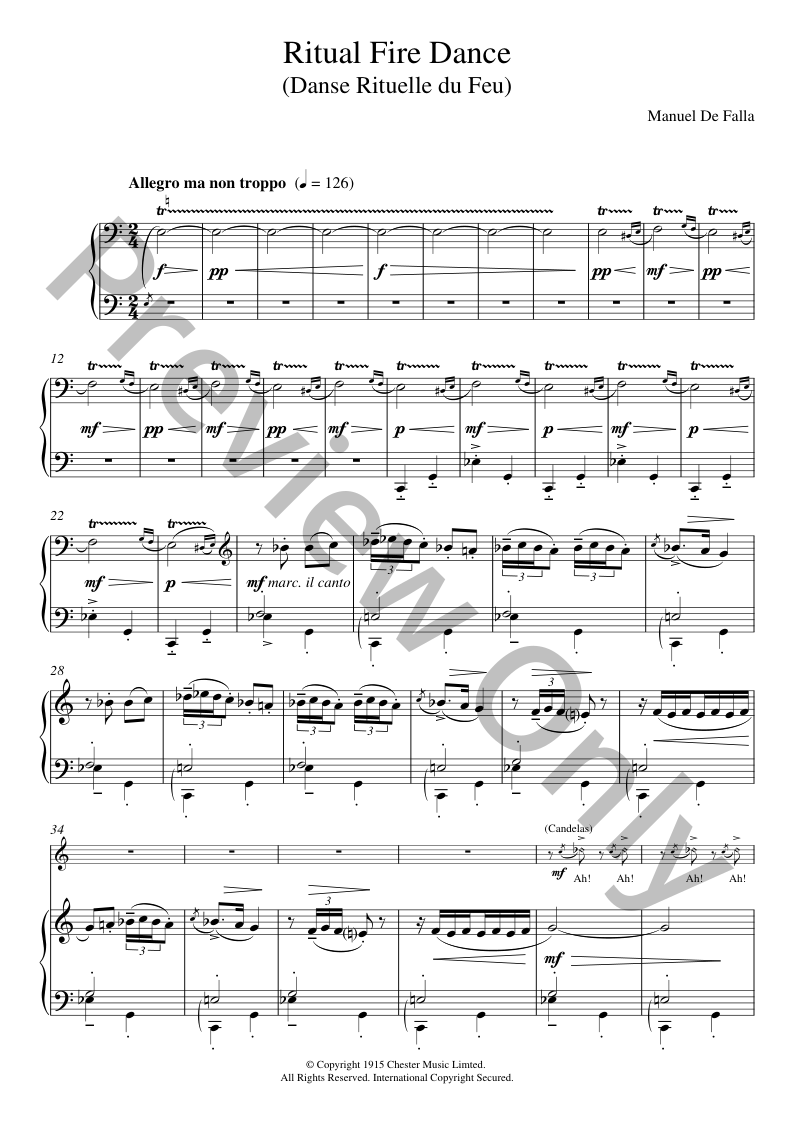 Ritual Fire Dance | J.W. Pepper