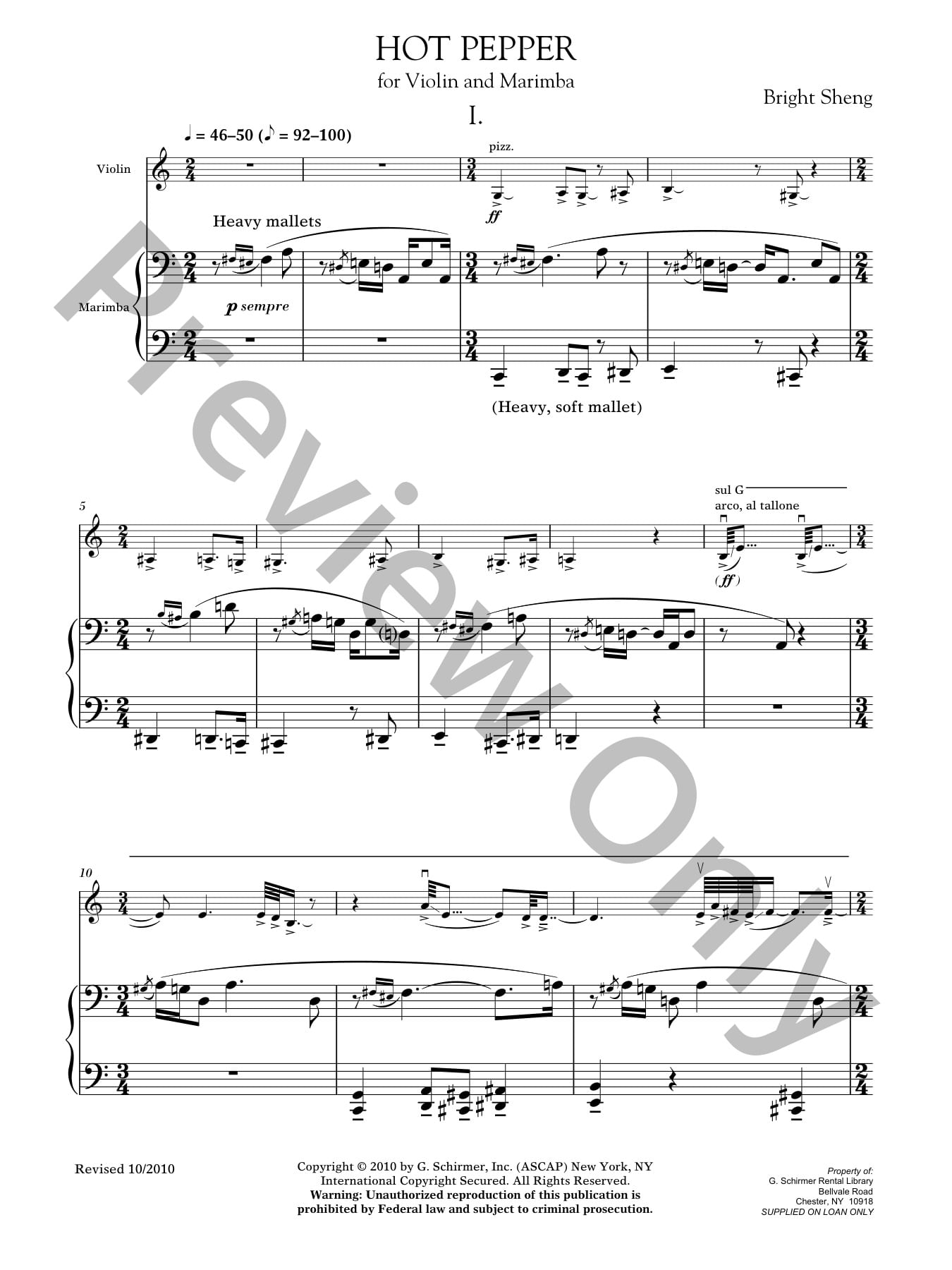 Hot Pepper | J.W. Pepper