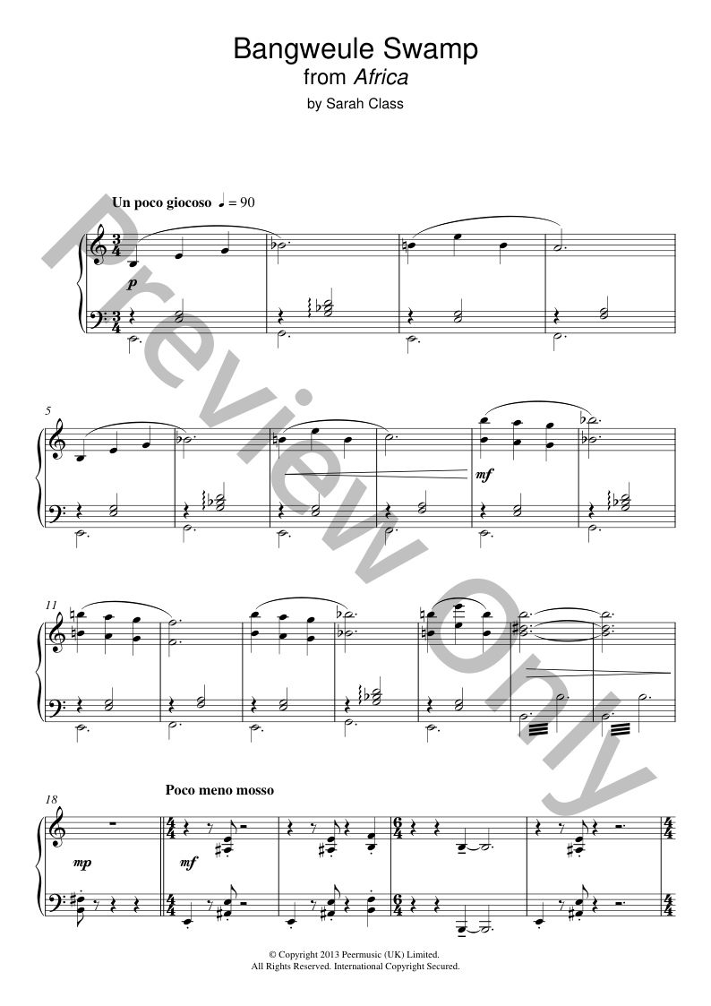 Bangweule Swamp | J.W. Pepper