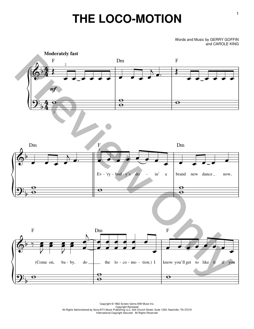 The Loco Motion | J.W. Pepper