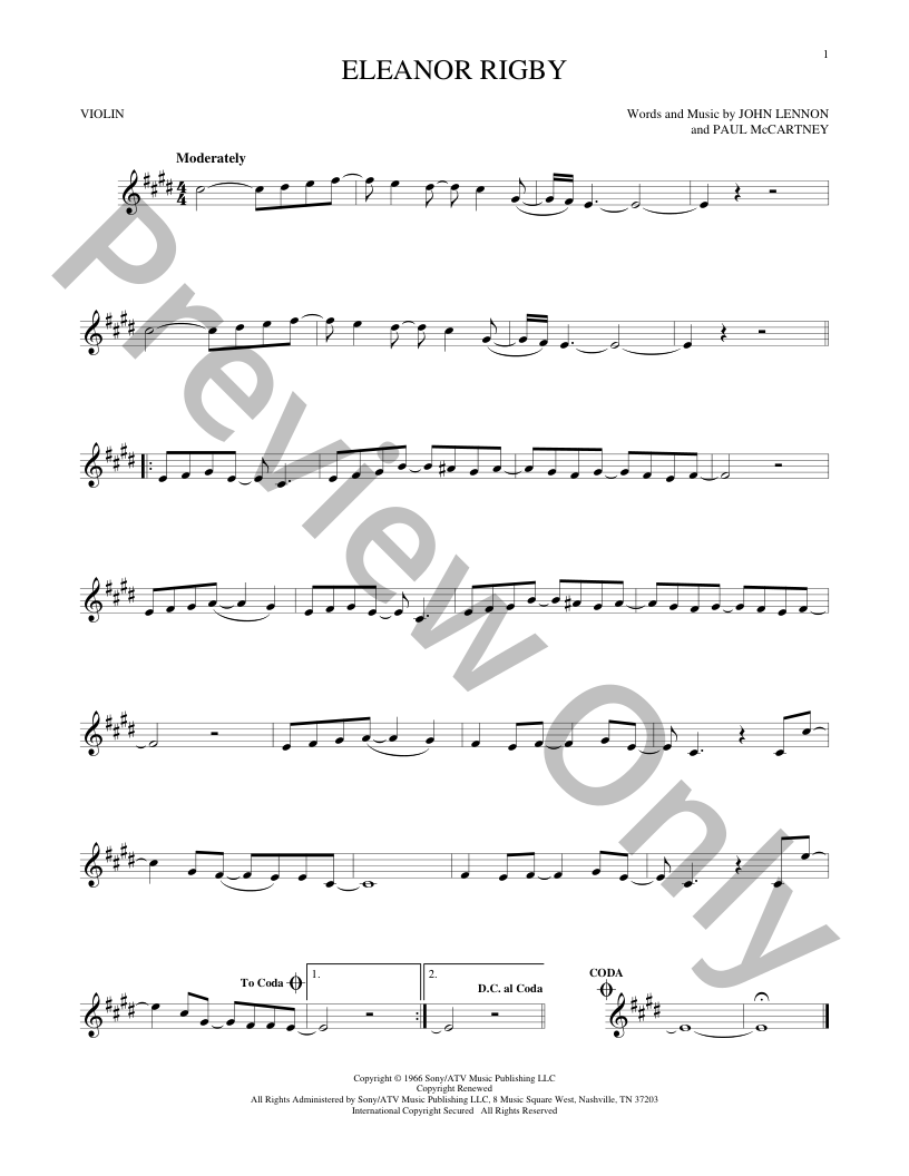 Eleanor Rigby | J.W. Pepper