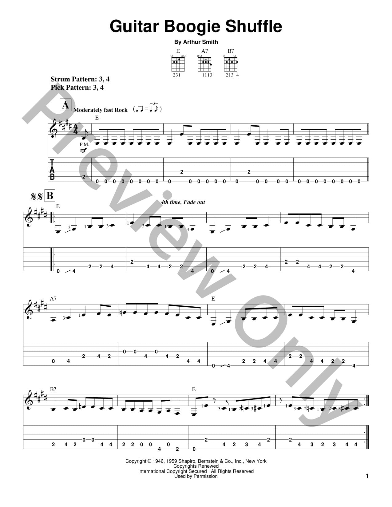 Guitar Boogie Shuffle | J.W. Pepper