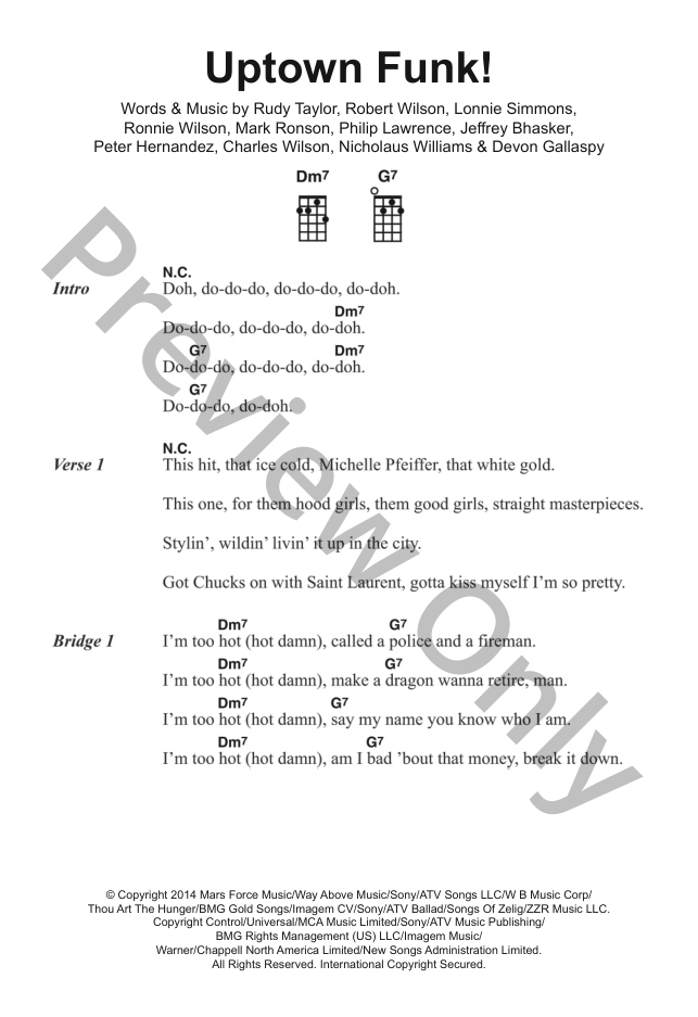 Uptown Funk! | J.W. Pepper