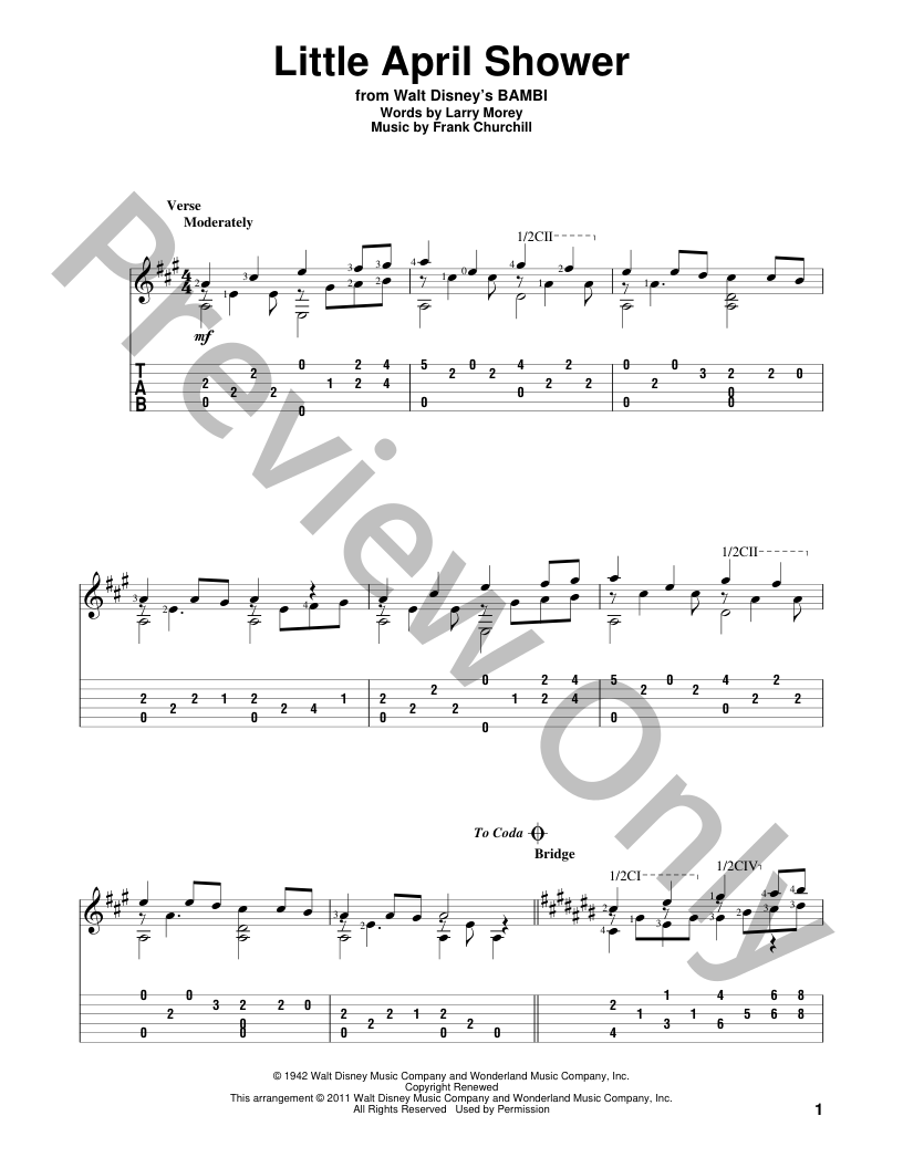 Little April Shower | J.W. Pepper