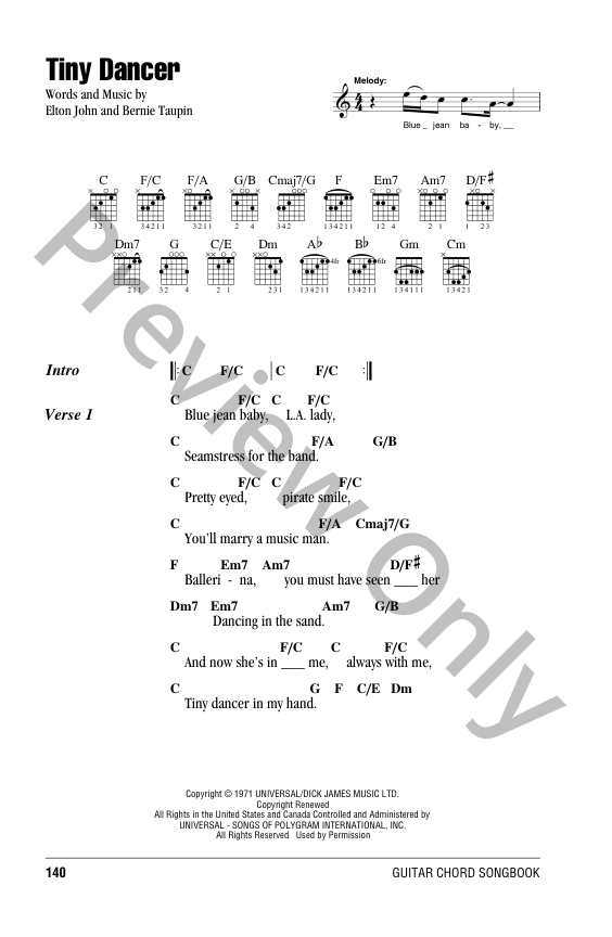 Tiny Dancer | J.W. Pepper