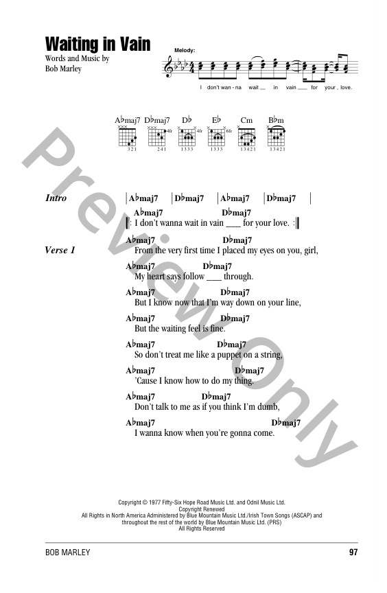 Waiting In Vain | J.W. Pepper