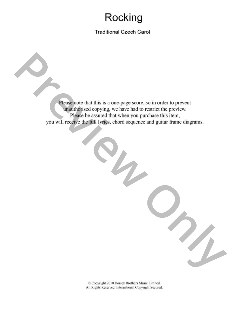 Rocking | J.W. Pepper