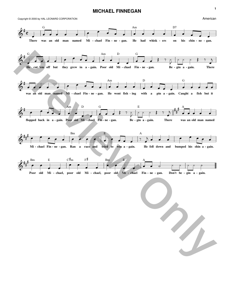 Michael Finnegan | J.W. Pepper