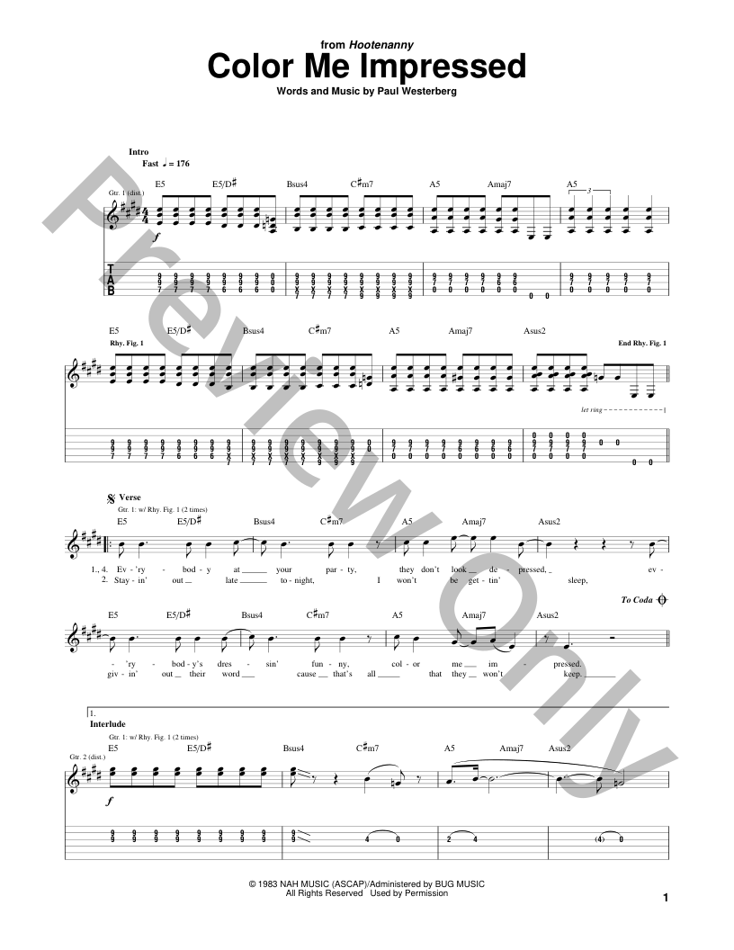 Color Me Impressed | J.W. Pepper