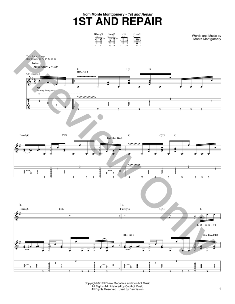 1st And Repair | J.W. Pepper