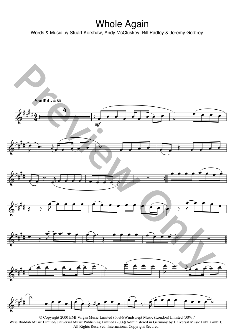 Whole Again | J.W. Pepper