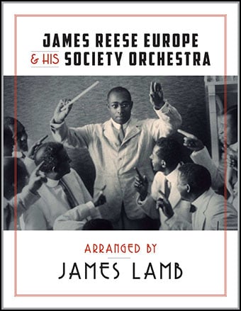 James Reese Europe & his Society Orchestra Concert Band Sheet Music | J ...