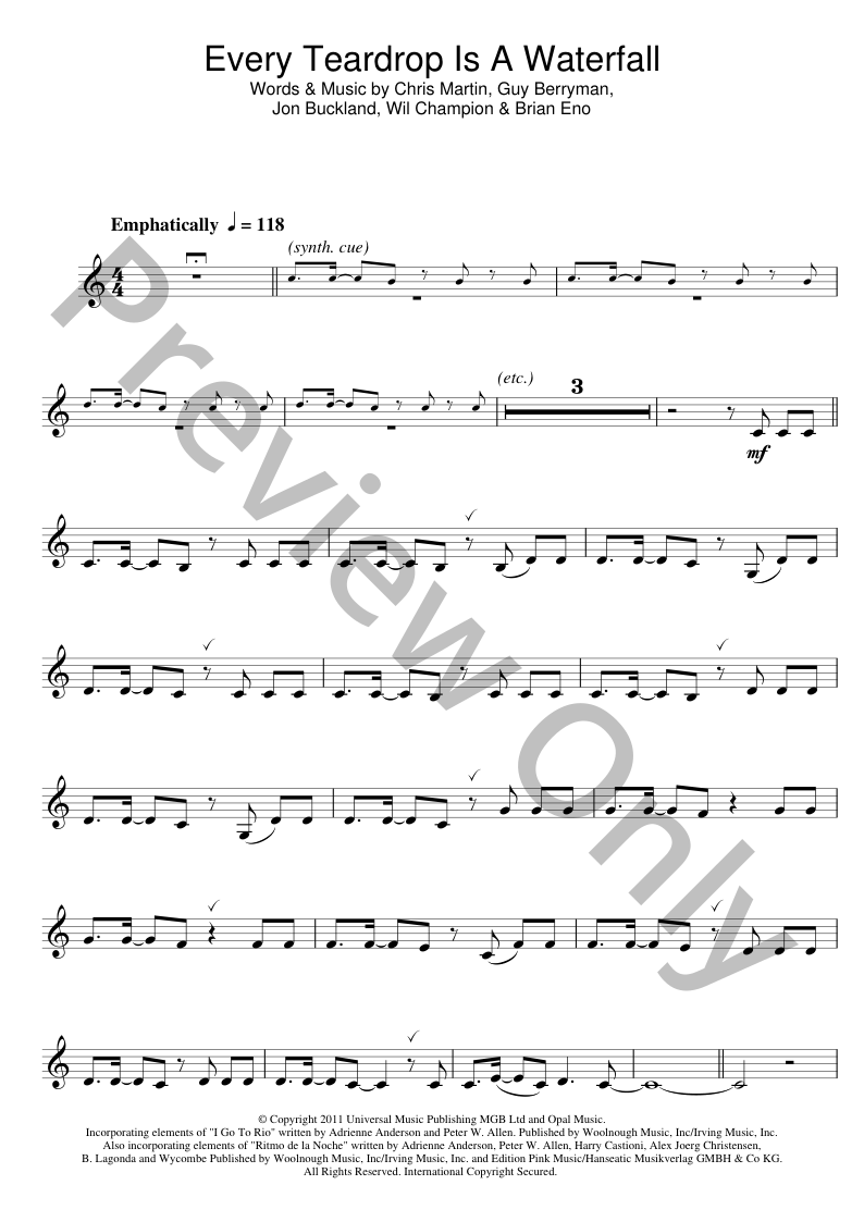 Every Teardrop Is A Waterfall | J.W. Pepper