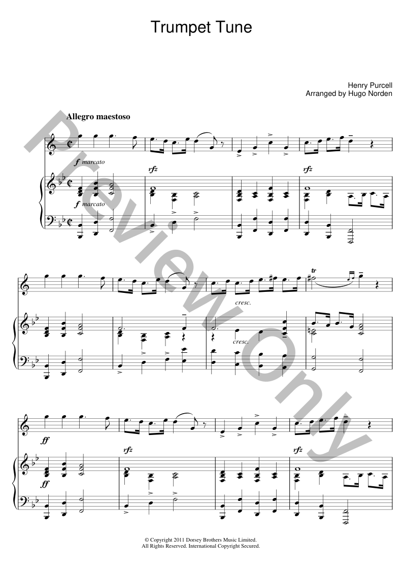 Trumpet Tune | J.W. Pepper