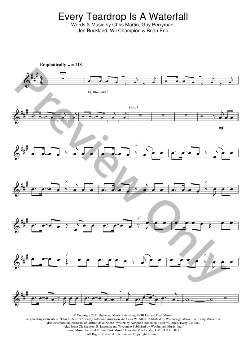 Every Teardrop Is A Waterfall | J.W. Pepper