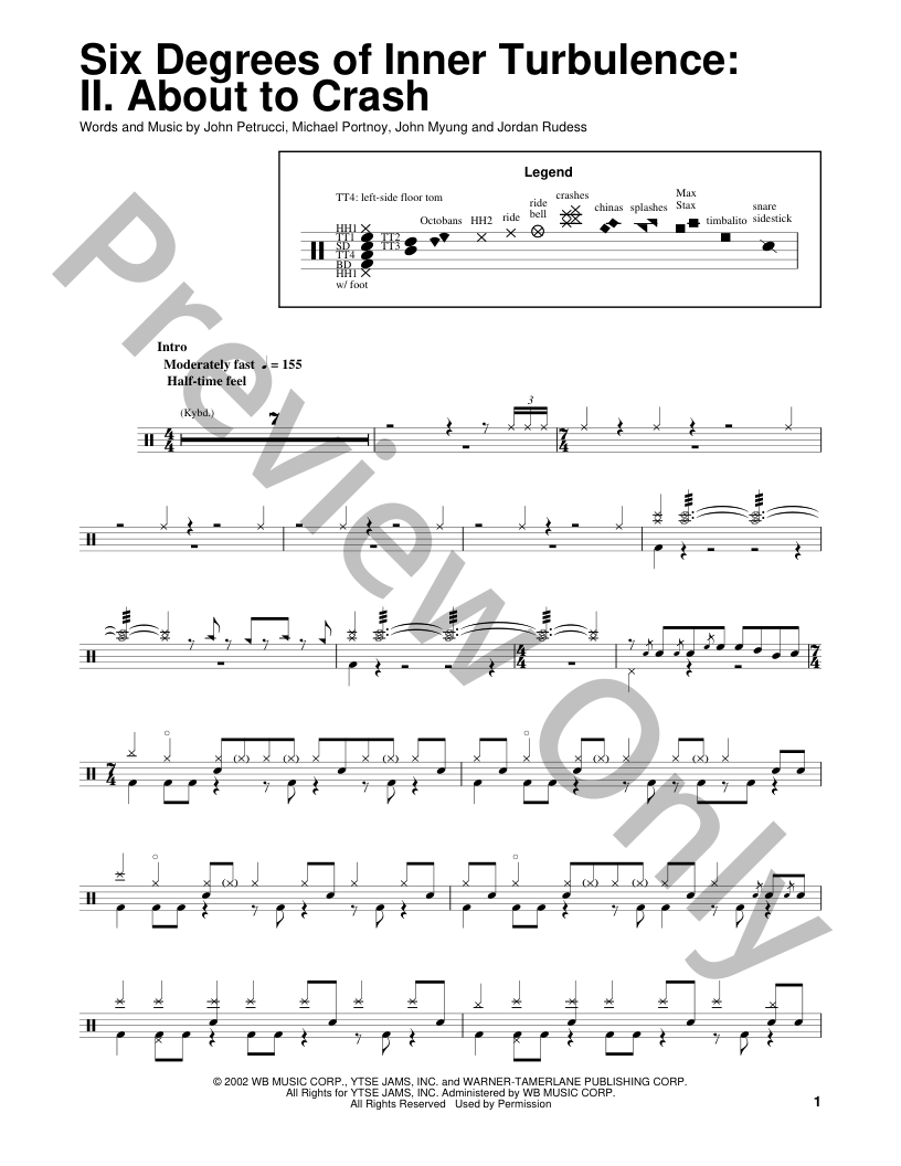 Six Degrees Of Inner Turbulence: II. About To Crash | J.W. Pepper