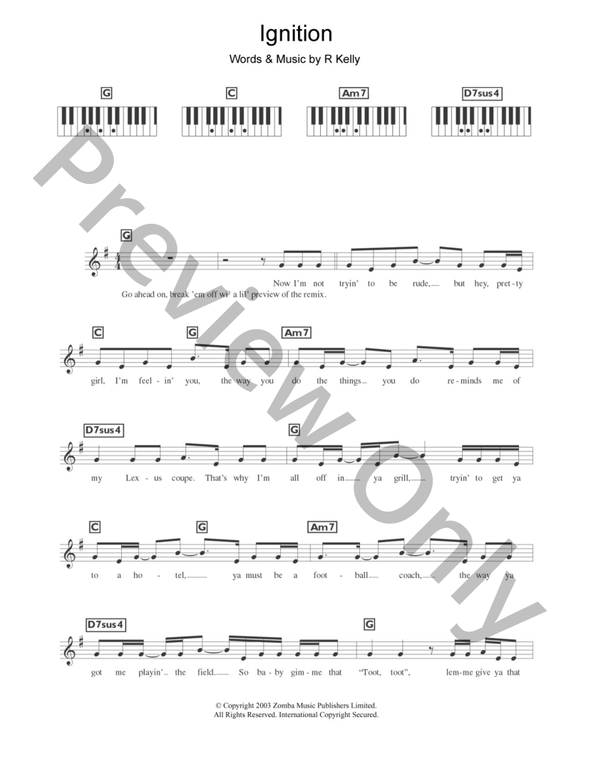 Ignition (Remix) | J.W. Pepper