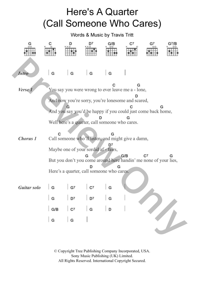 Here's A Quarter (Call Someone Who Cares) | J.W. Pepper