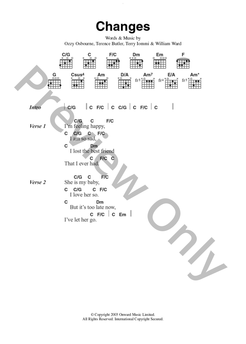 Changes | J.W. Pepper