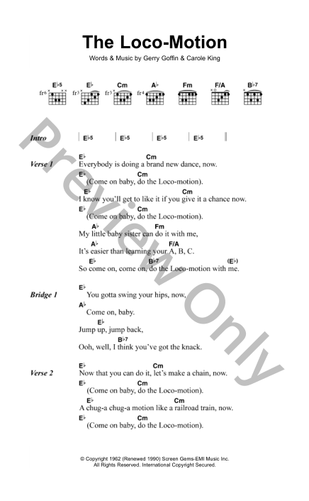 The Loco Motion | J.W. Pepper