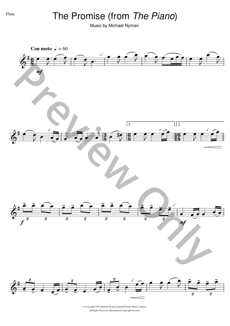 The Promise | J.W. Pepper