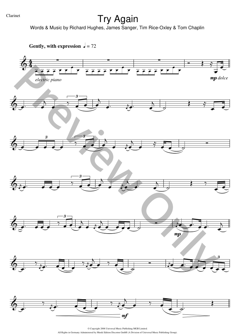 Try Again | J.W. Pepper