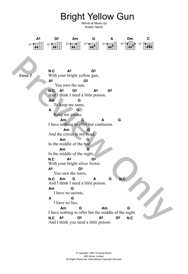 Bright Yellow Gun | J.W. Pepper