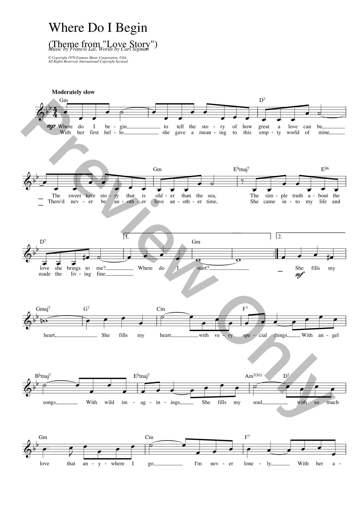 Where Do I Begin | J.W. Pepper