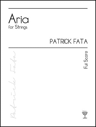 Aria for Strings | J.W. Pepper