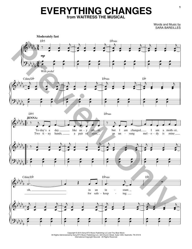 Everything Changes | J.W. Pepper