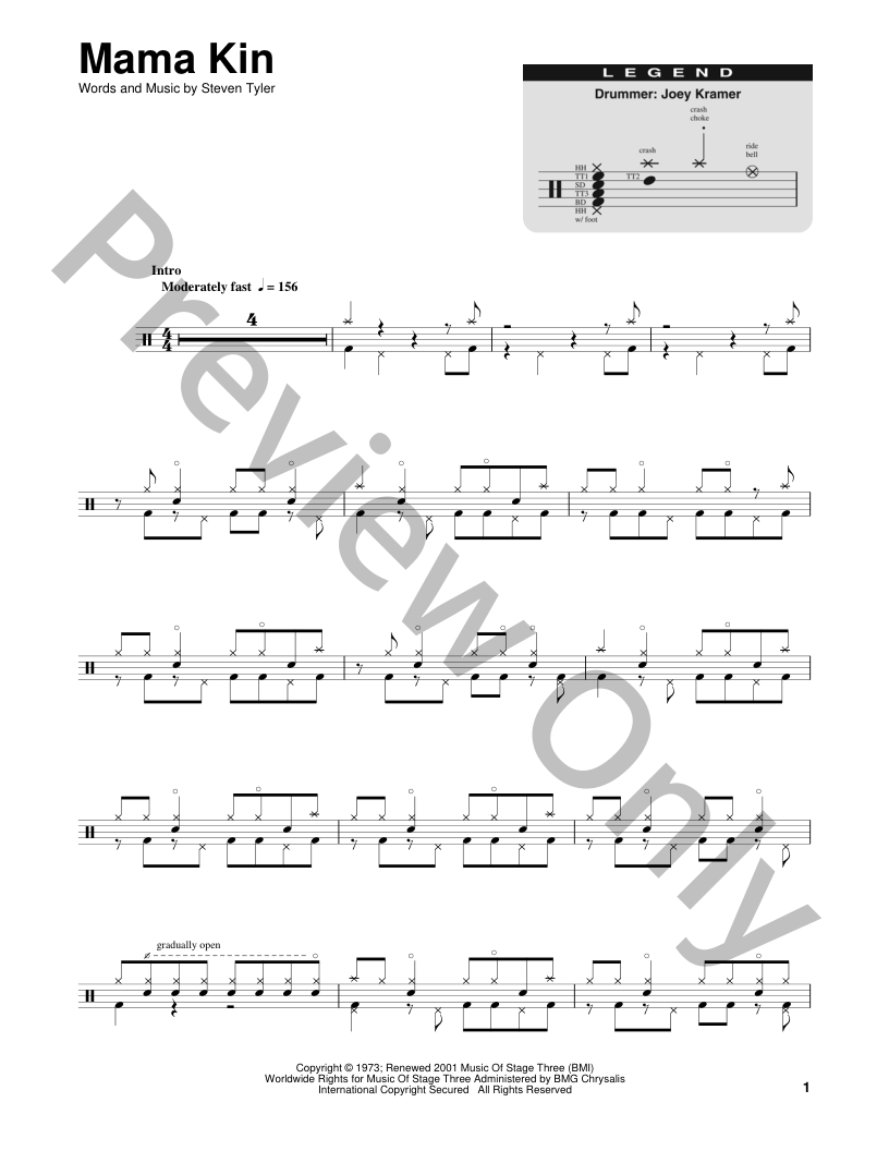 Mama Kin Sheet Music | J.W. Pepper