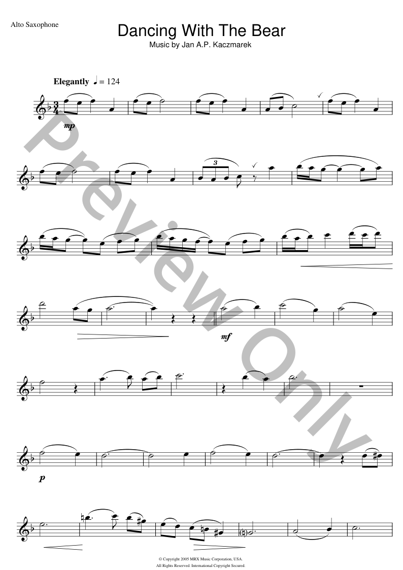 Dancing With The Bear | J.W. Pepper