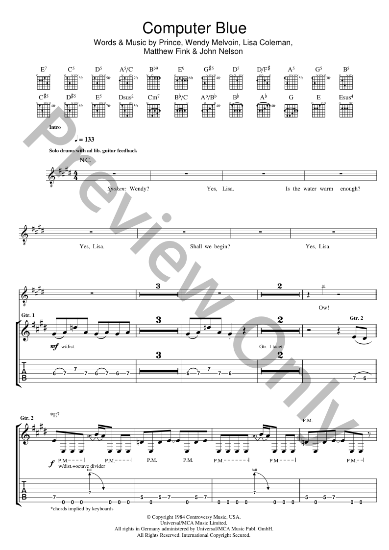 Computer Blue | J.W. Pepper