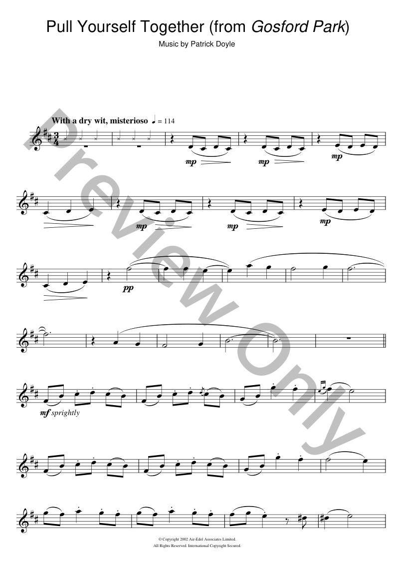 Pull Yourself Together | J.W. Pepper