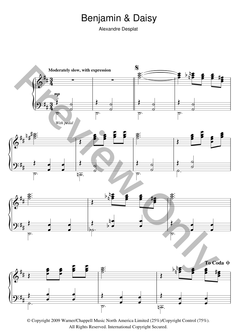 Benjamin And Daisy | J.W. Pepper