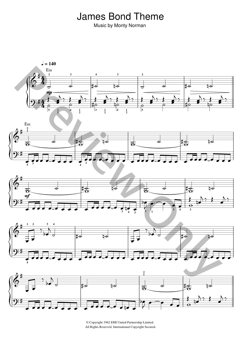 The James Bond Theme | J.W. Pepper