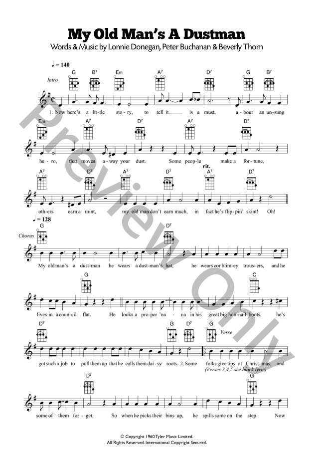 My Old Man's A Dustman | J.W. Pepper