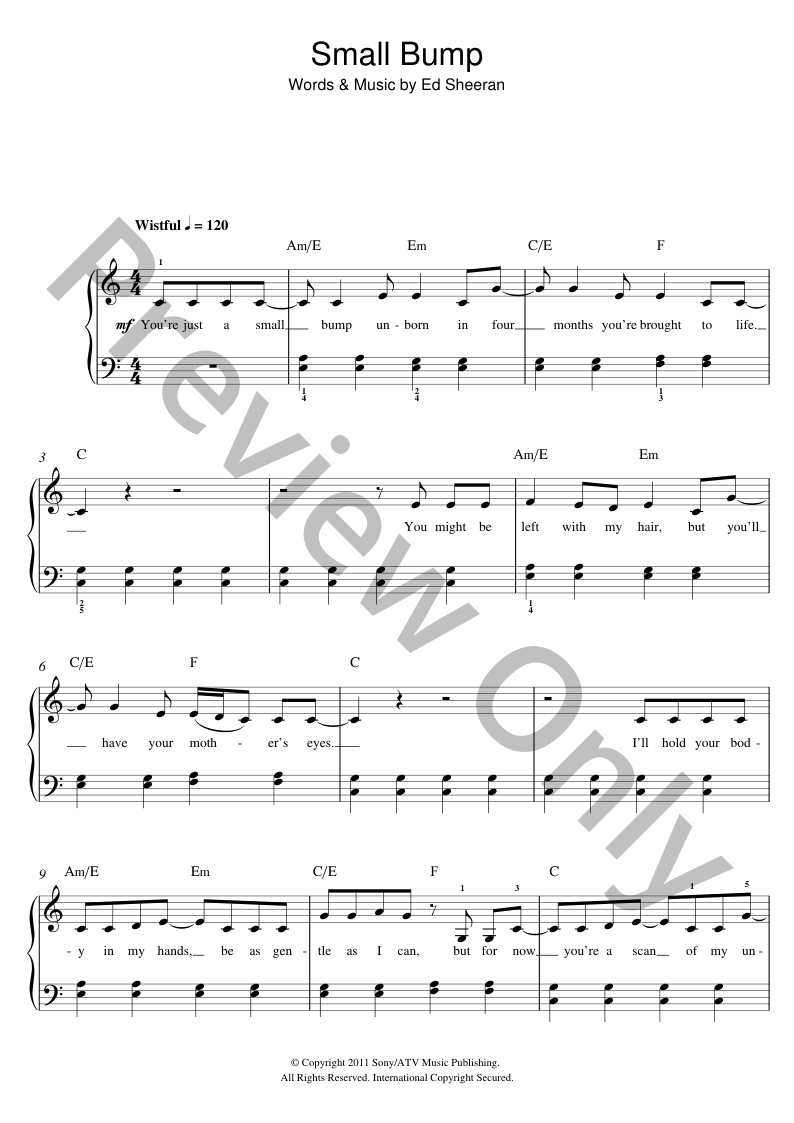 Small Bump | J.W. Pepper