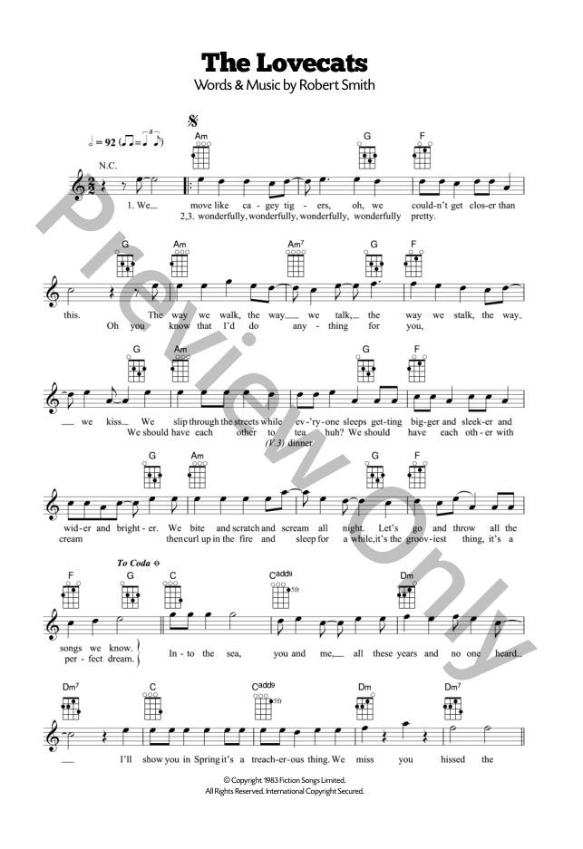 The Lovecats | J.W. Pepper