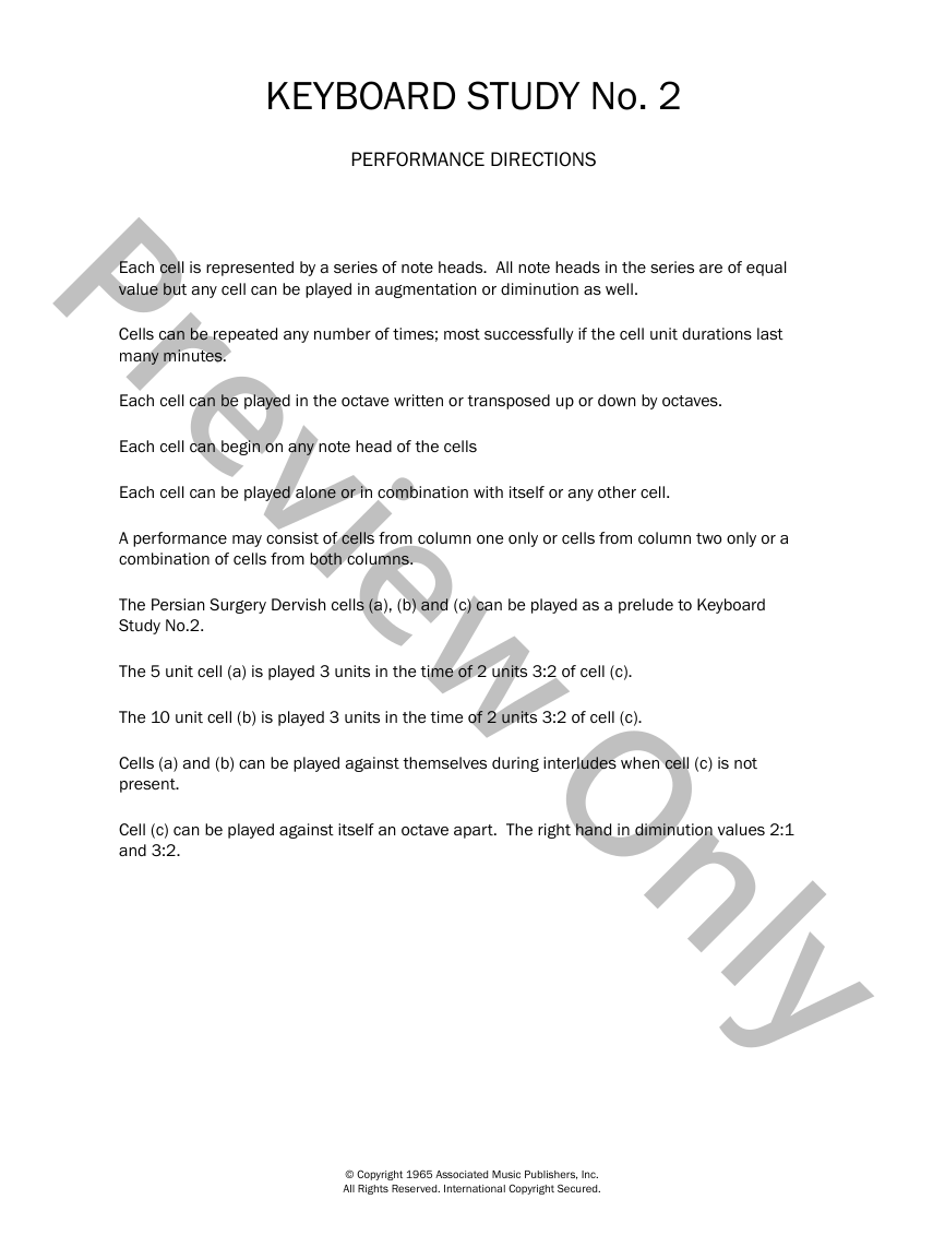 Keyboard Study #2 | J.W. Pepper