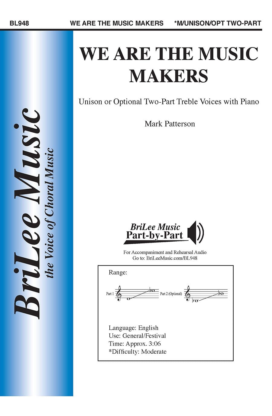 We Are the Music Makers Choral Sheet Music | J.W. Pepper