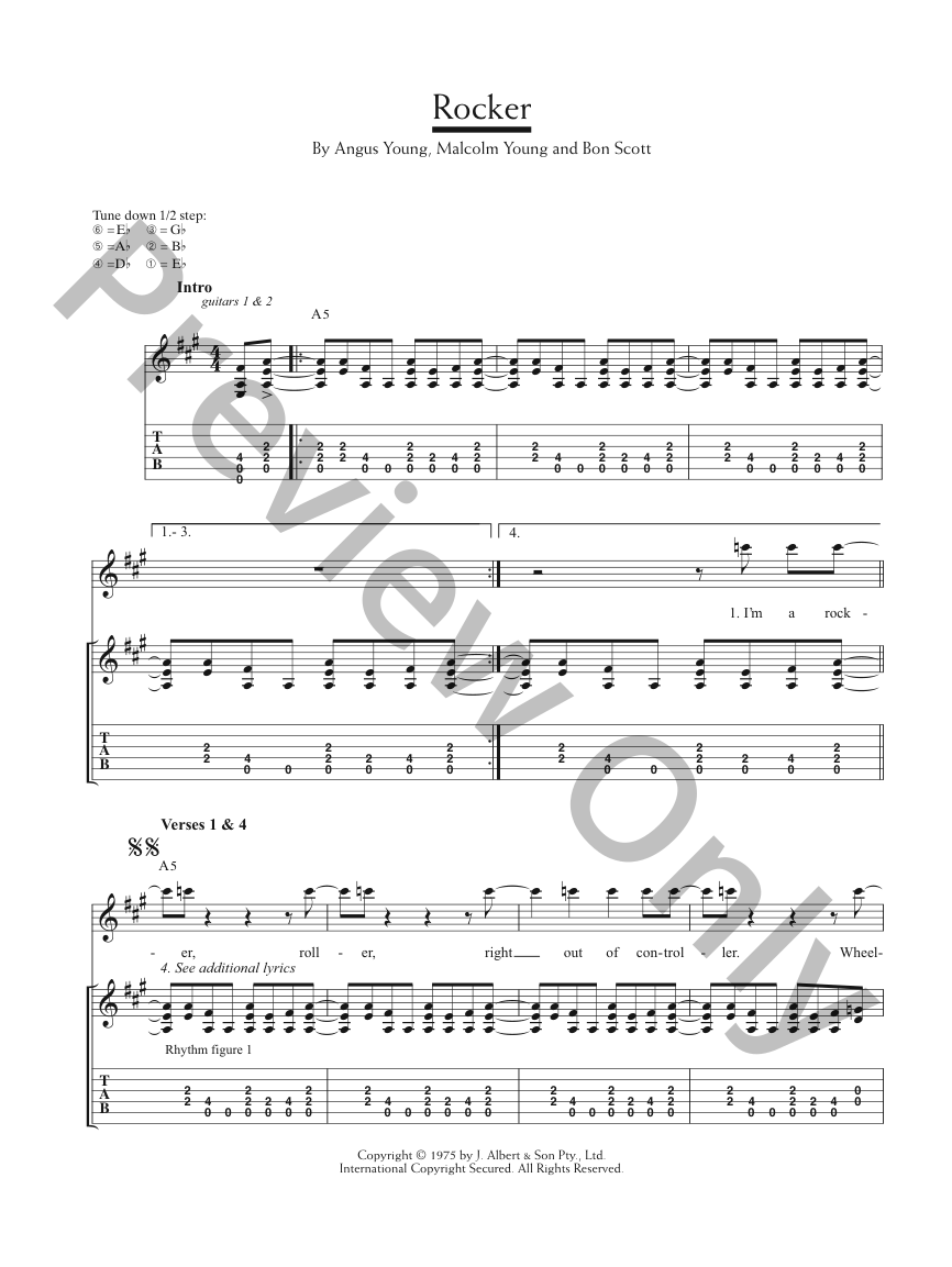 Rocker | J.W. Pepper