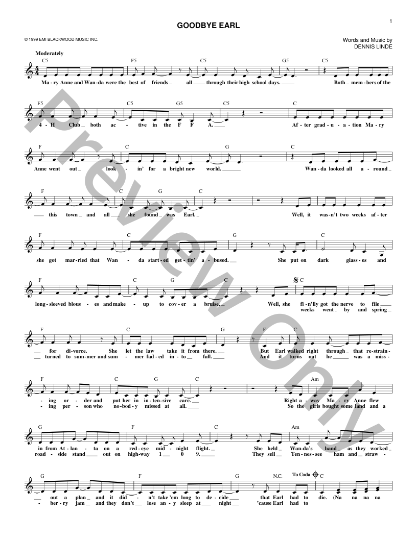 Goodbye Earl | J.W. Pepper