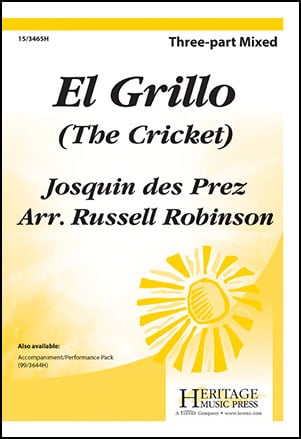 El Grillo Choral Sheet Music | J.W. Pepper