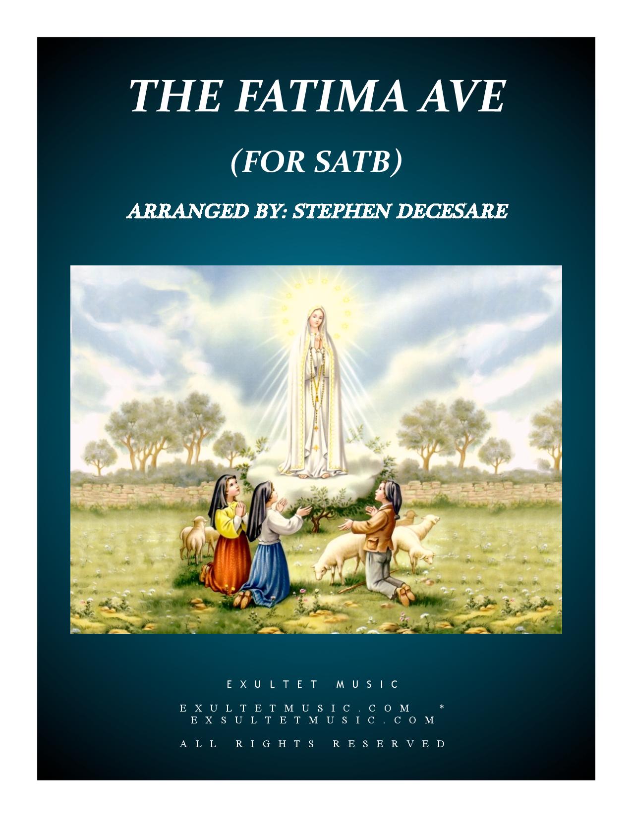 The Fatima Ave (for SATB) Choral Sheet Music | J.W. Pepper