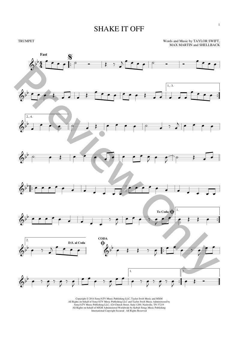 Shake It Off | J.W. Pepper